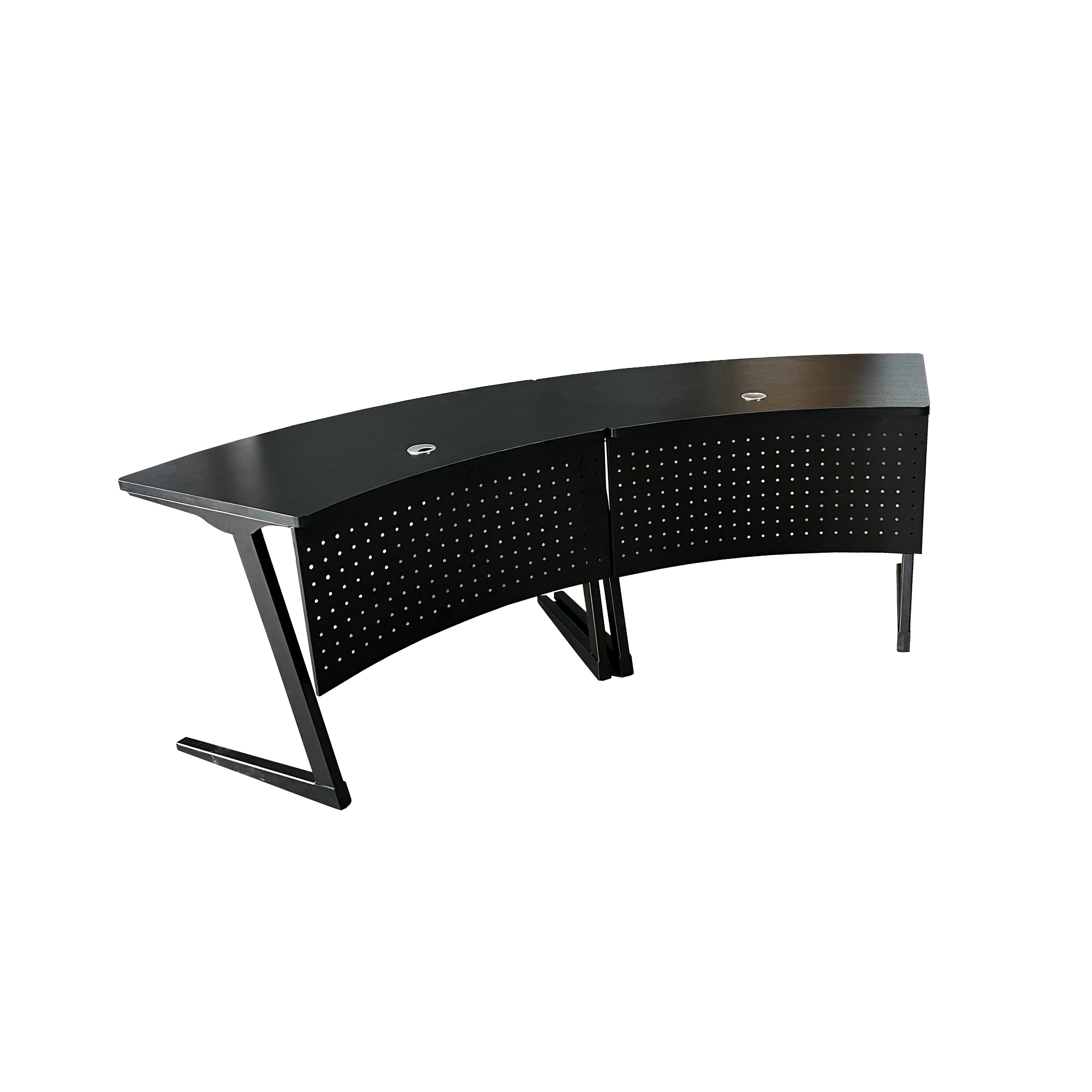Folding Training Table Integrated Modesty Panel - OFX Office