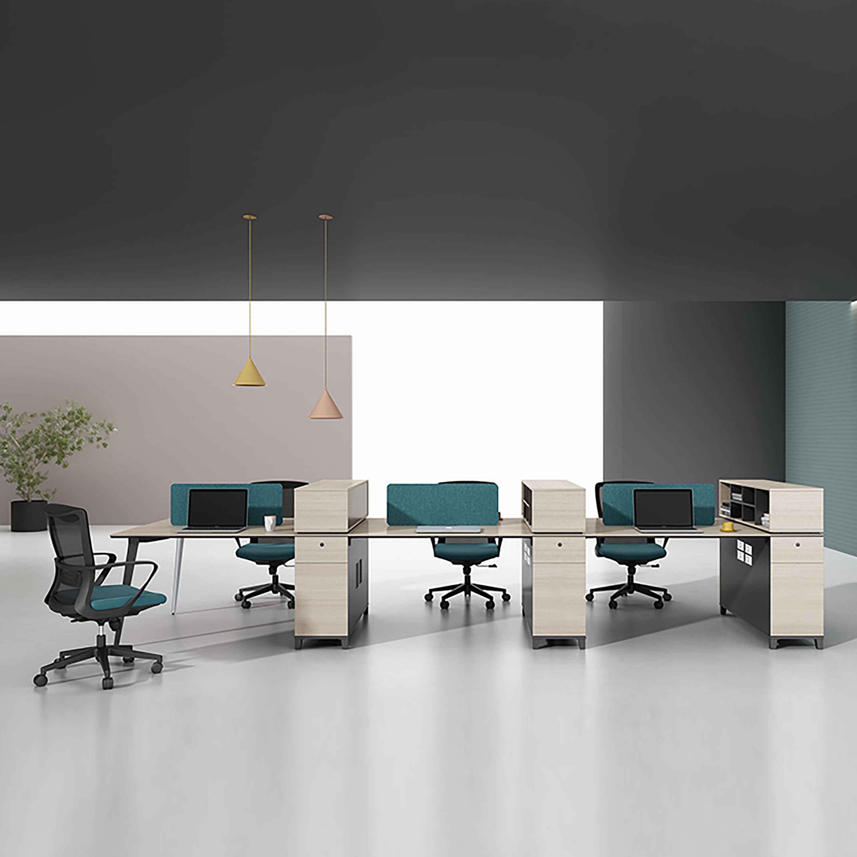 OFFICE BACK TO BACK WORKSTATION - OFX Office