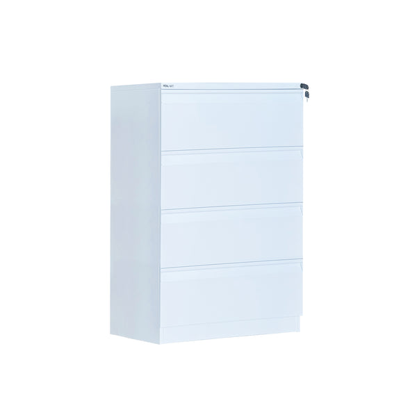 METAL ART - 4-DRAWER FIXED FRONT METAL LATERAL FILE - OFX Office