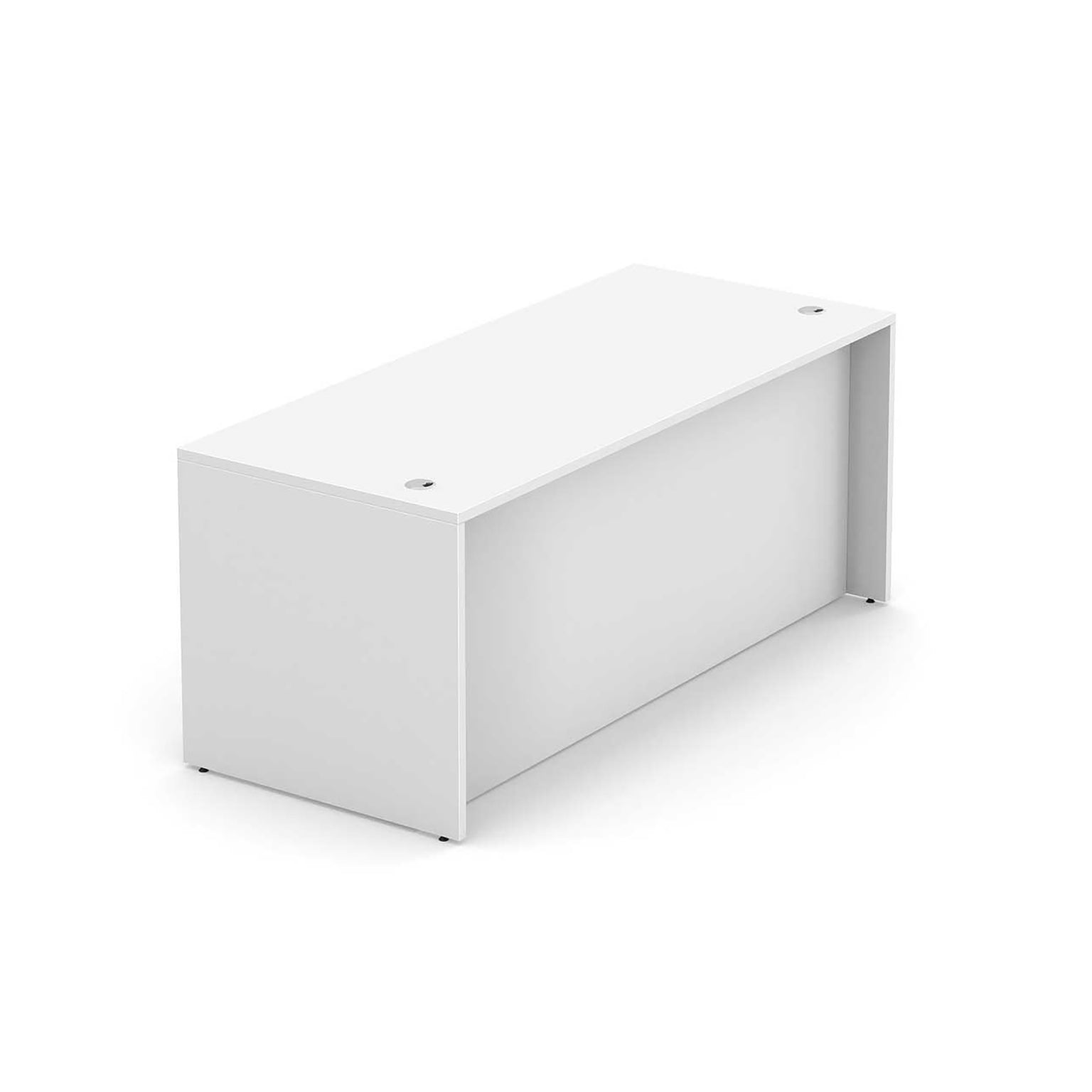 Shop Modern Home Office White Laminate Desk - OFX Office