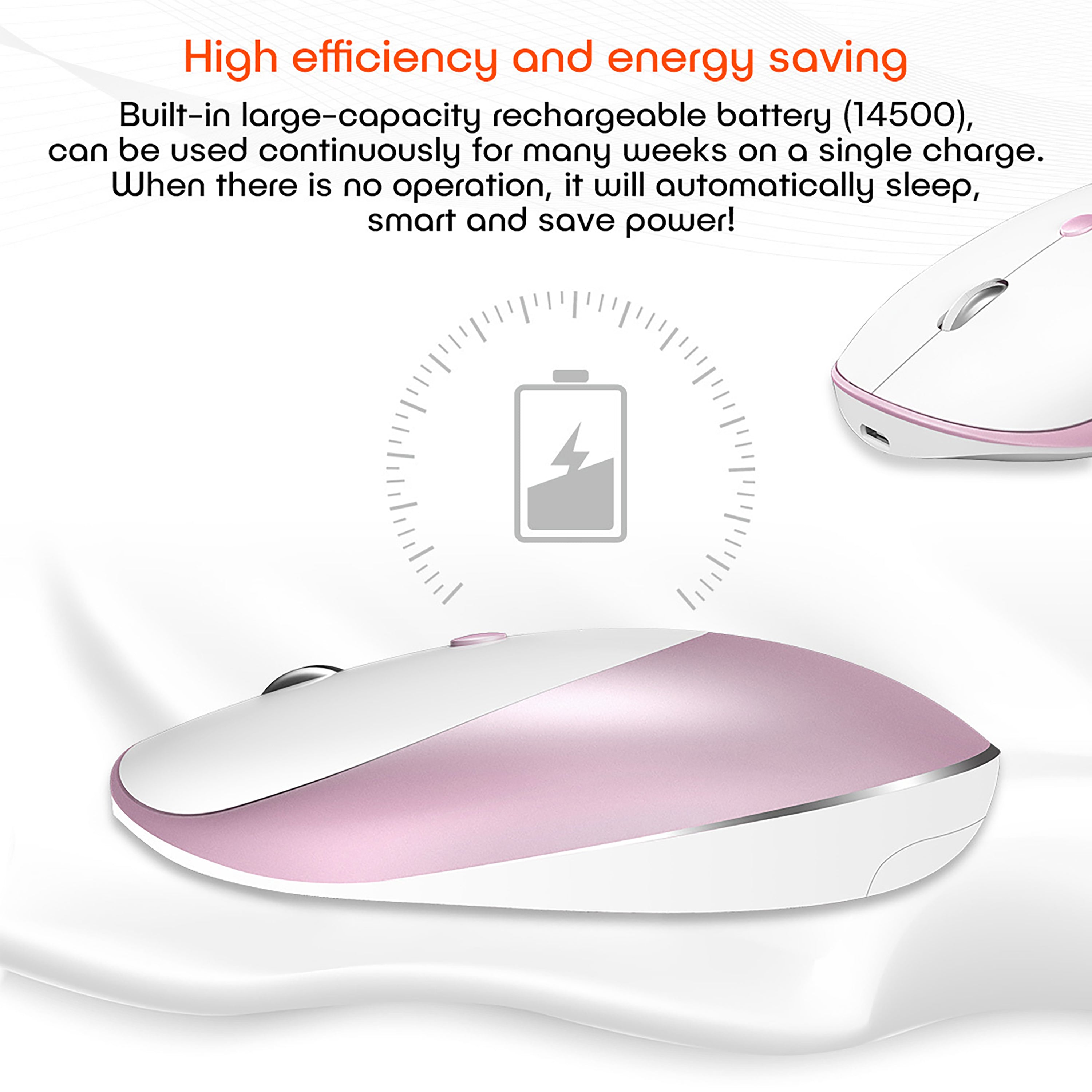 MEETION 2.4G SLIM RECHARGEABLE SILENT WIRELESS MOUSE R600 - OFX Office