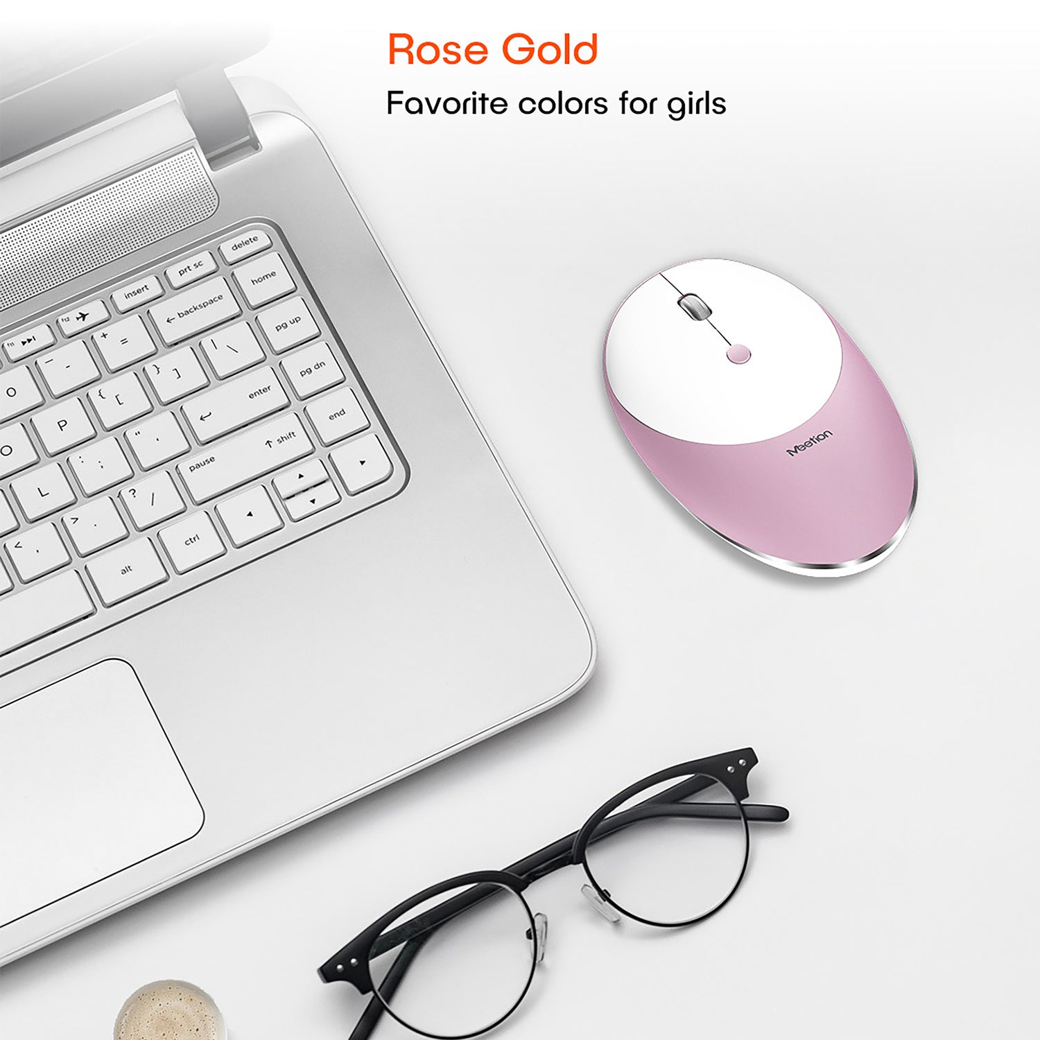 MEETION 2.4G SLIM RECHARGEABLE SILENT WIRELESS MOUSE R600 - OFX Office