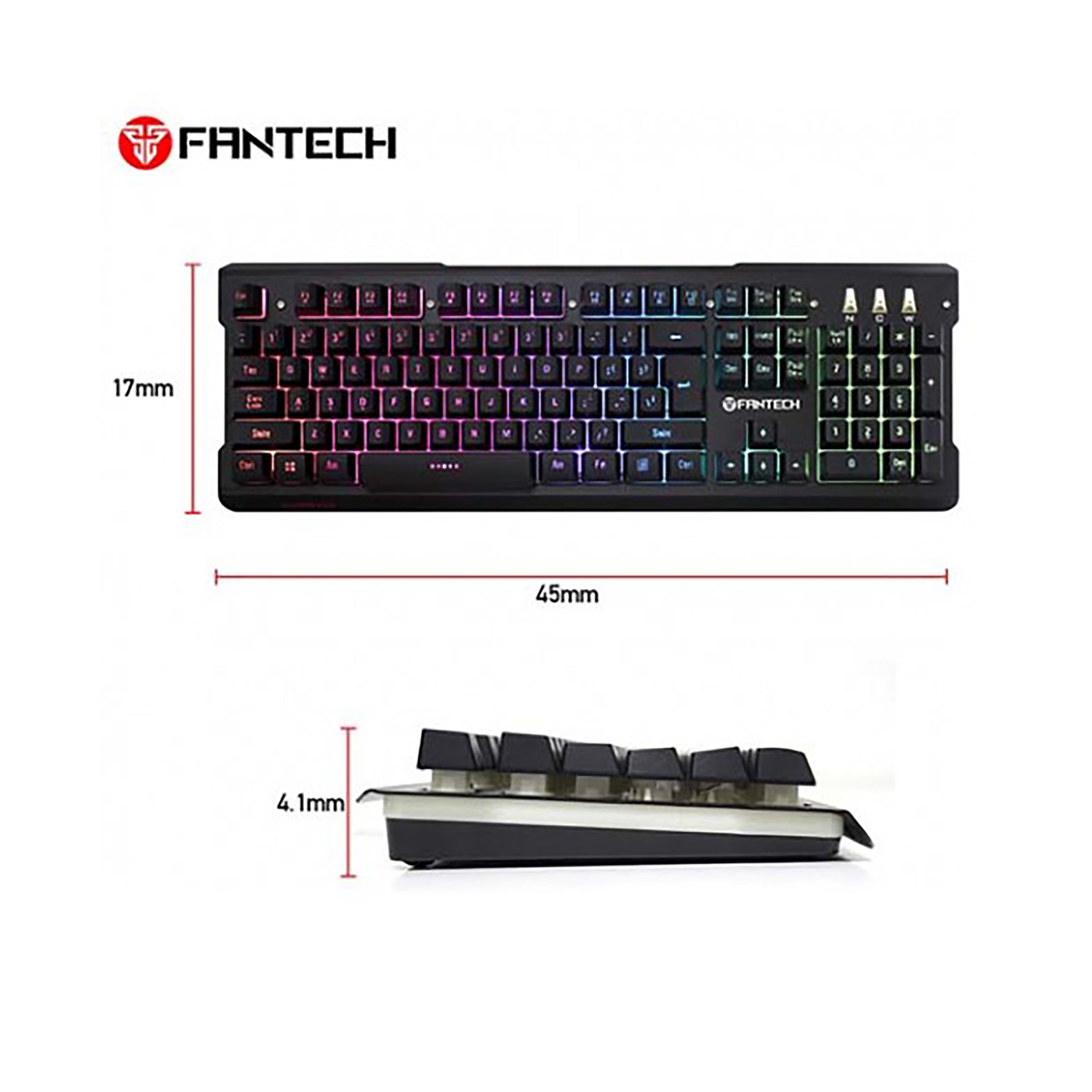 FANTECH K612 SOLDIER PRO GAMING MEMBRAND KEYBOARD - OFX Office