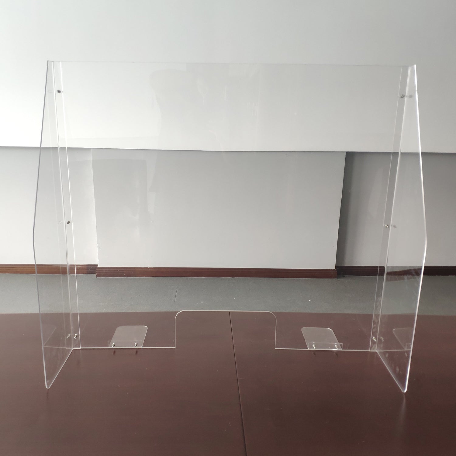 LITE SERIES ACRYLIC DESK TOP BARRIER BY FRONTLINE20 - OFX Office
