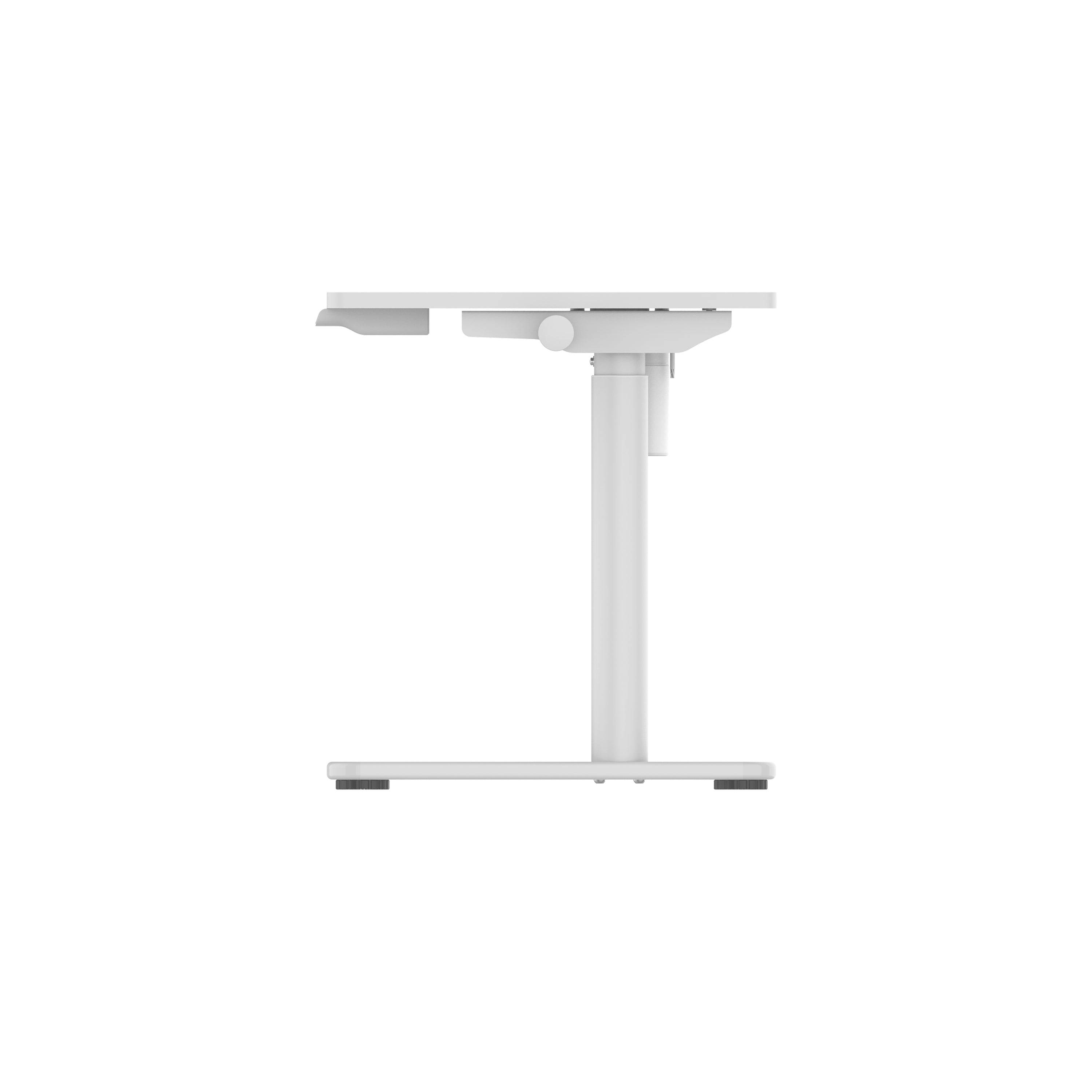 Loctek Cd101 Height-Adjustable Desk White Frame - OFX Office