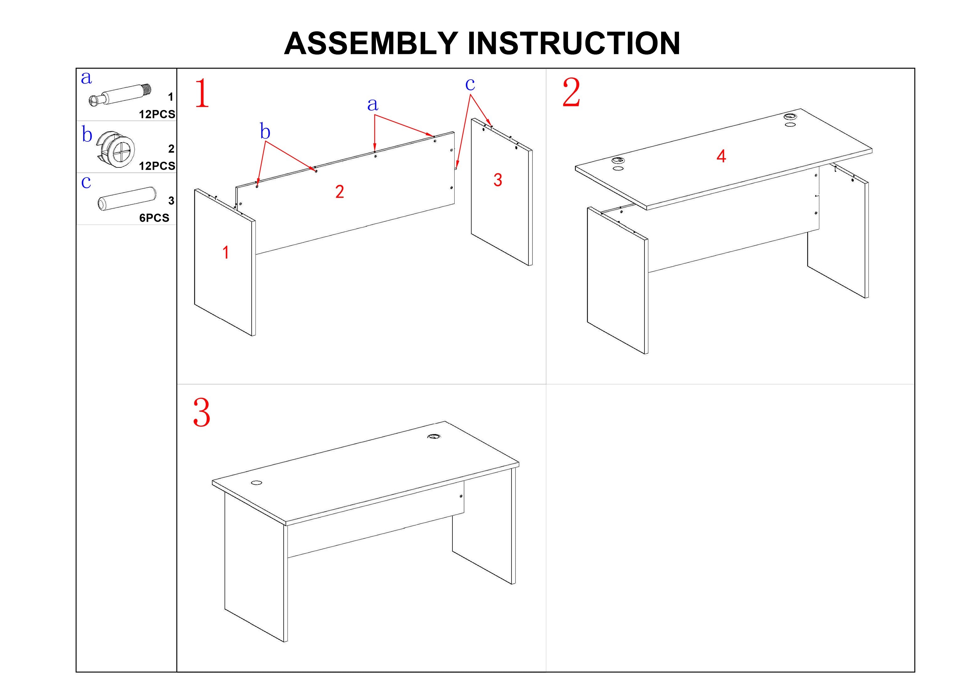 VERSA - WHITE MODERN GAMING TABLE DESK - OFX Office