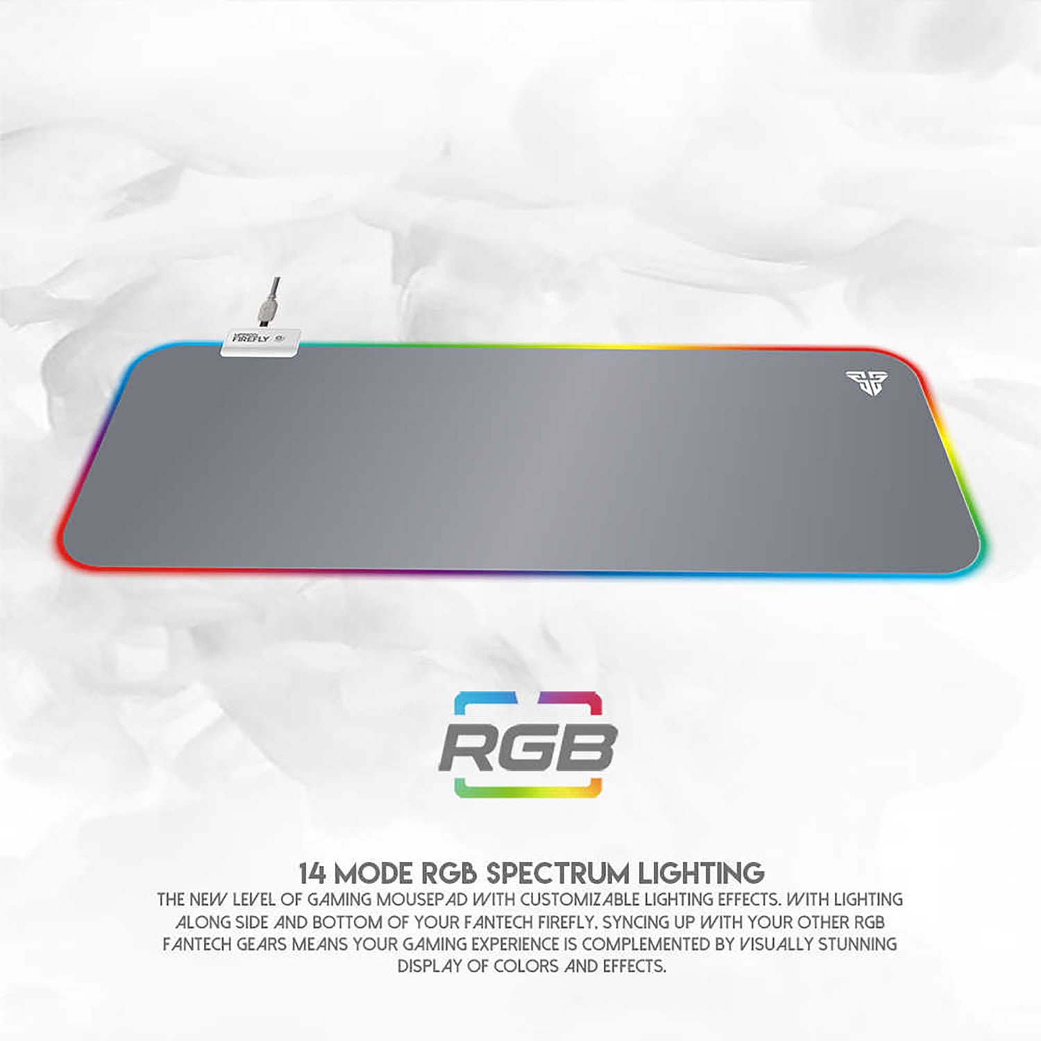 FANTECH MPR800S FIREFLY RGB MOUSEPAD - SPACE EDITION - OFX Office