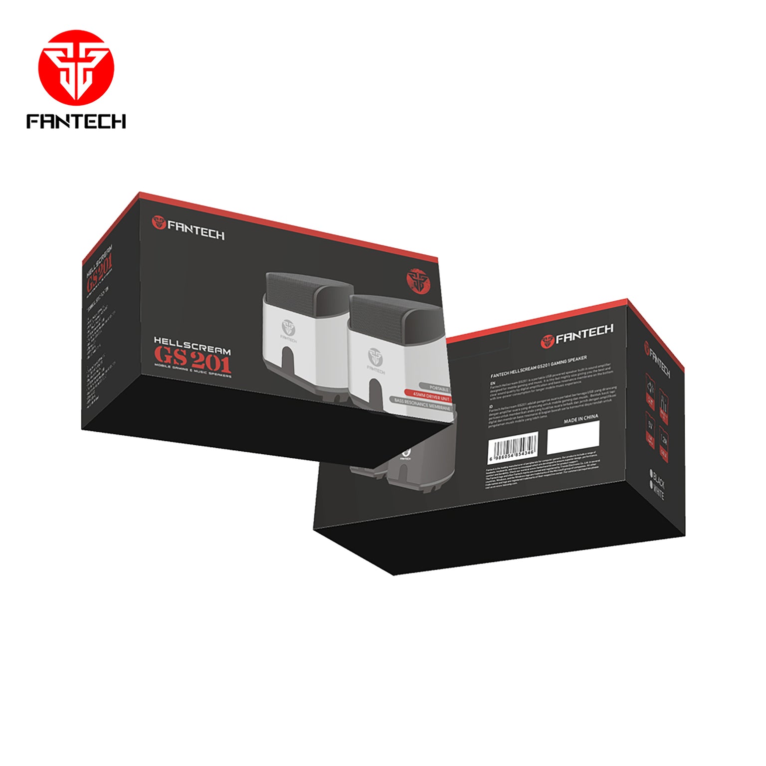 FANTECH GS201 - HELLSCREAM GAMING SPEAKER - OFX Office