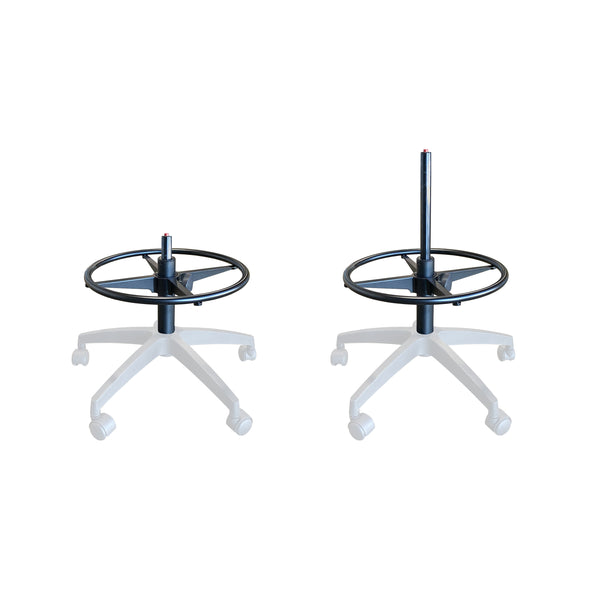 STOOL KIT & FOOT RING ADAPTER FOR HIGH CHAIRS - OFX Office