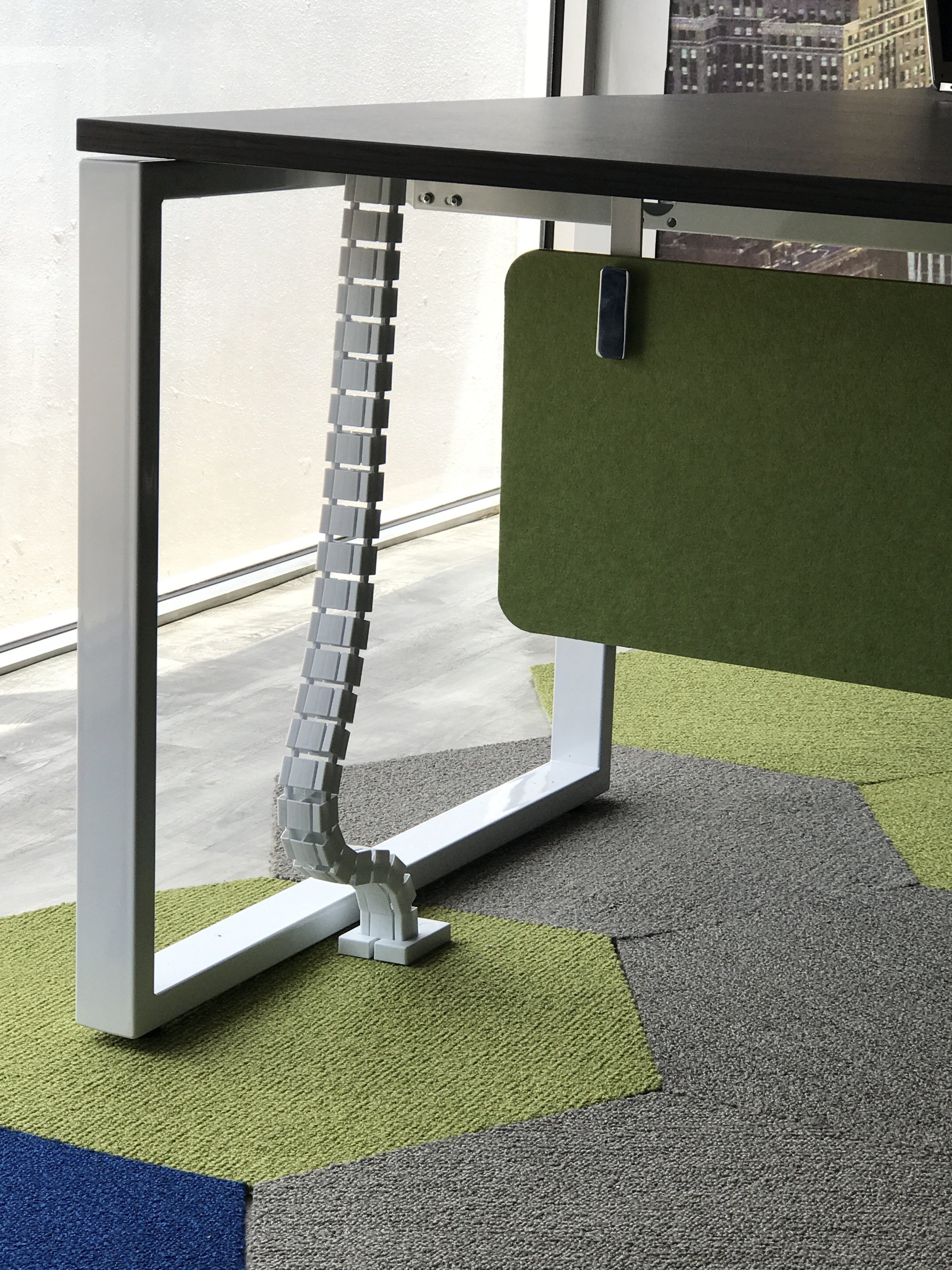 ELEMENT UNDER DESK/TABLE CABLE DUCT DUCT FOR WIRE MANAGEMENT - OFX Office