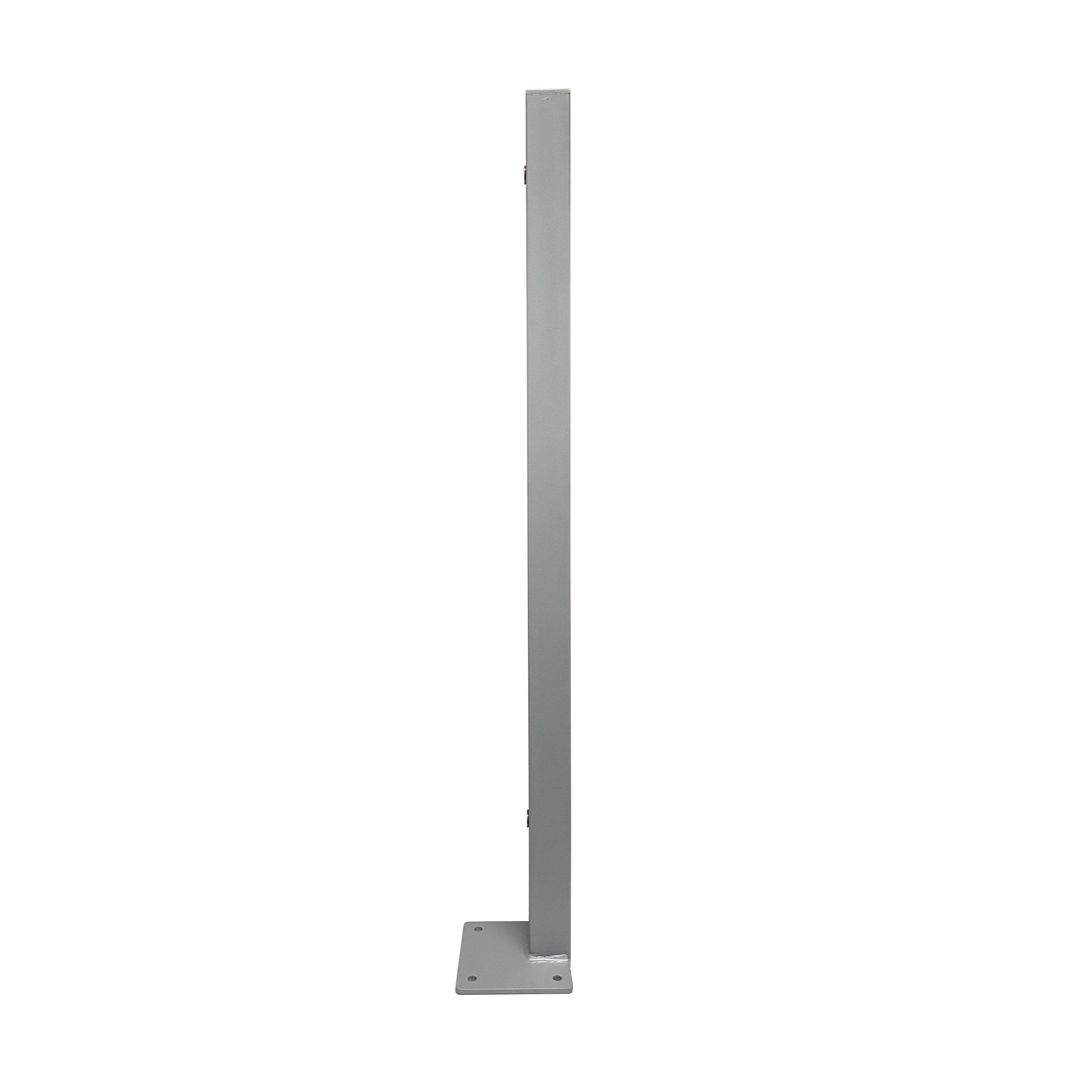 ACRYLIC SHIELD PANEL SCREEN METAL SUPPORT BARS FOR TOPS - OFX Office