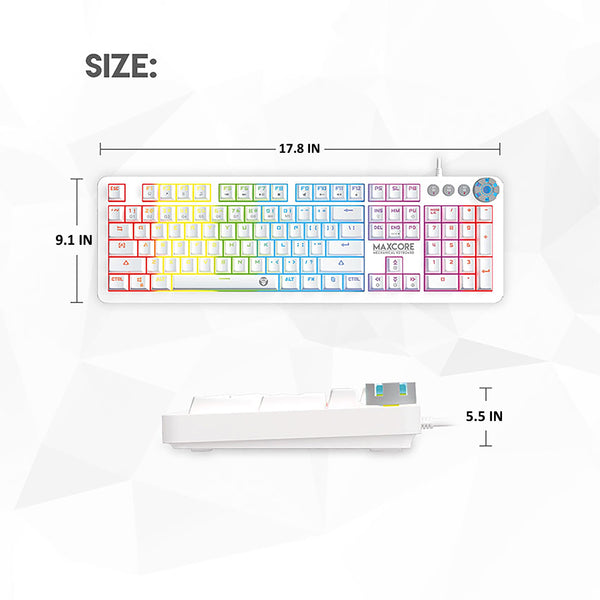 FANTECH MK852 MECHANICAL KEYBOARD - SPACE EDITION - OFX Office