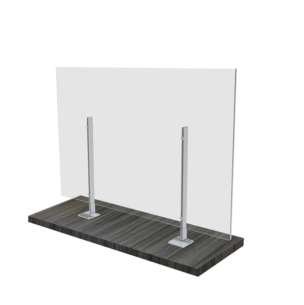 FRONTLINE20 DESKTOP FREE STANDING INVISIBLE BARRIER - OFX Office