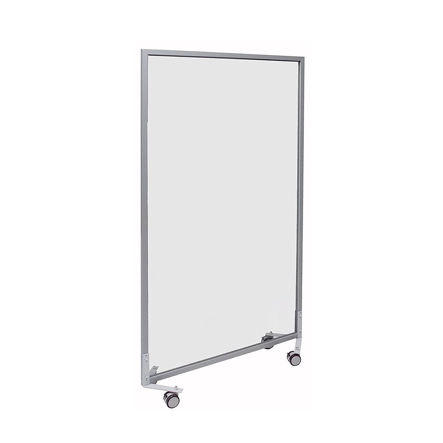 ACRYLIC ROOM DIVIDER WITH DUAL CASTER OR GLIDE OPTION SCREEN 36"W X 60 ...
