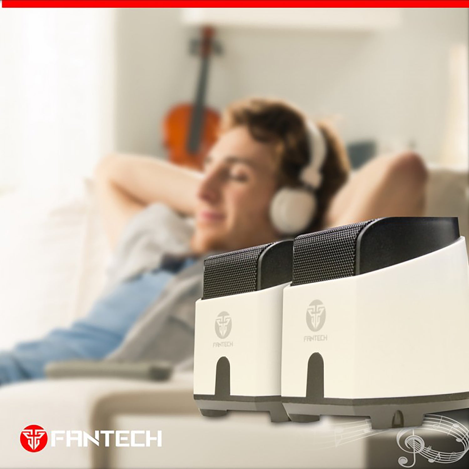 FANTECH GS201 - HELLSCREAM GAMING SPEAKER - OFX Office