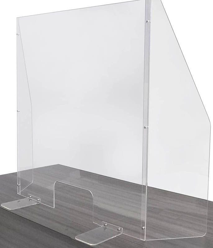 LITE SERIES ACRYLIC DESK TOP BARRIER BY FRONTLINE20 - OFX Office