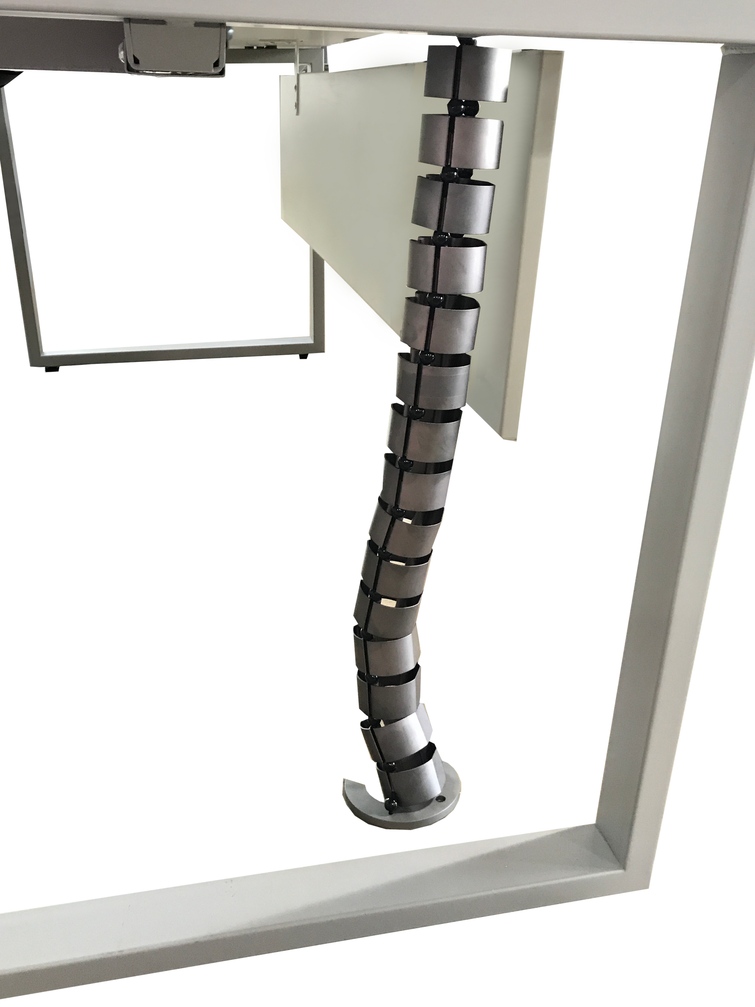 Under-Desk Spinal Cord for Cable Management in Modern office Layouts ...